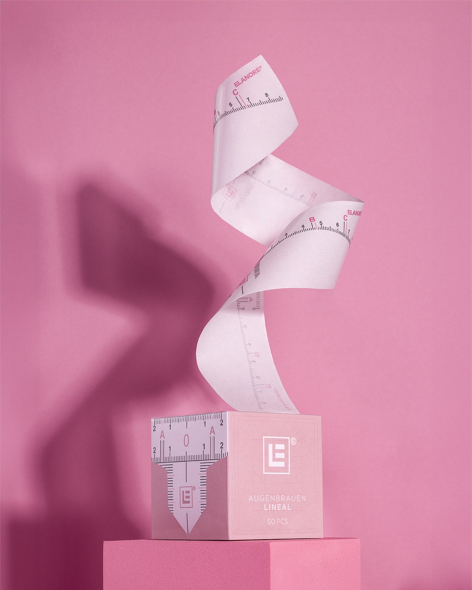 Deluxe Mapping -Große Augenbrauen Schablone zum Aufkleben – ELANORE.DE